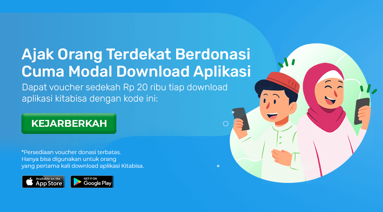 Voucher Donasi Rp 20 Ribu Spesial Buat Kamu